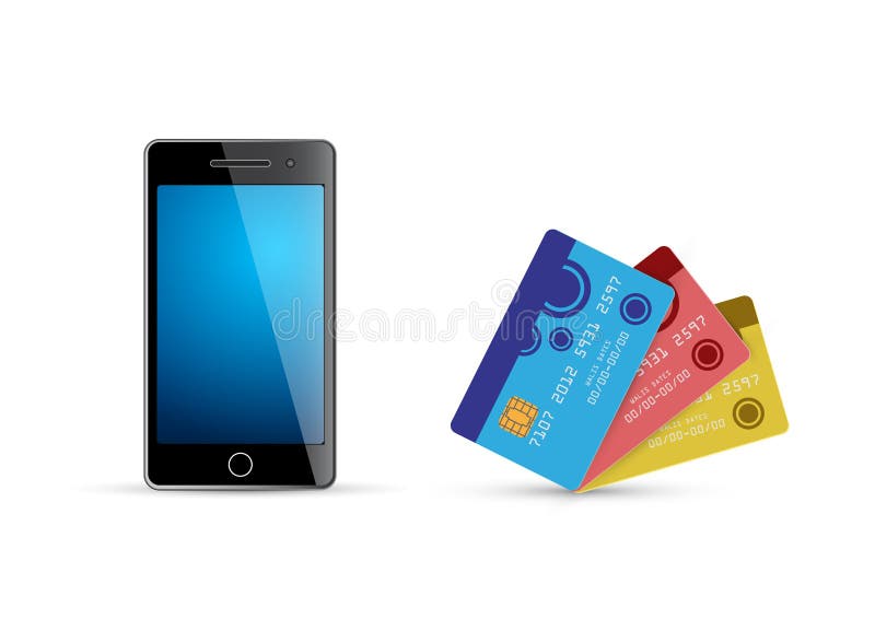 Mobile phone stock vector. Illustration of screen, phone - 69487504