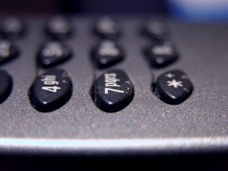 Illuminated PDA Keyboard stock photo. Image of emails - 1225684