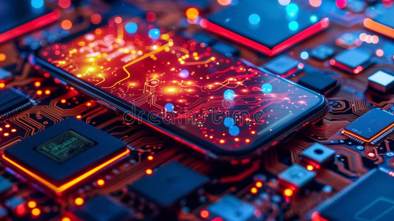 Phone Circuit Board Stock Illustrations – 3,962 Phone Circuit Board ...