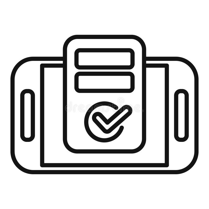 Mobile Phone Displaying Checklist for Task Management and Completion ...