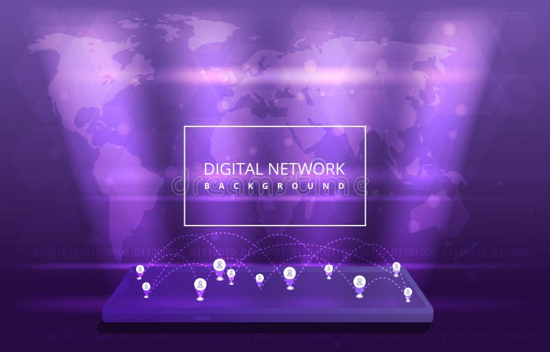 Mobile Phone Global Digital Network Communication Connection Internet ... Mobile Phone Global Digital Network Communication Connection Internet ...