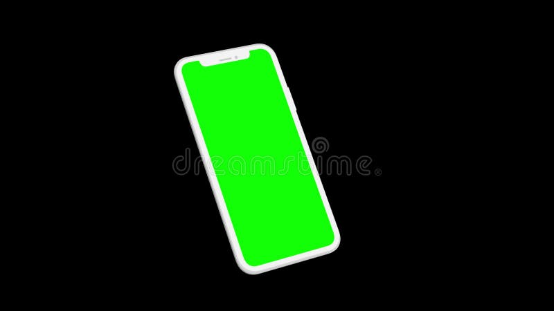 Phone Green Screen, Chroma Key of Smartphone, Mobile Phone Green Screen ...