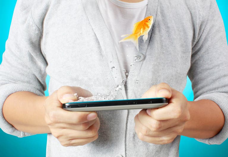 Goldfish Phone Stock Photos - Free & Royalty-Free Stock Photos from ...