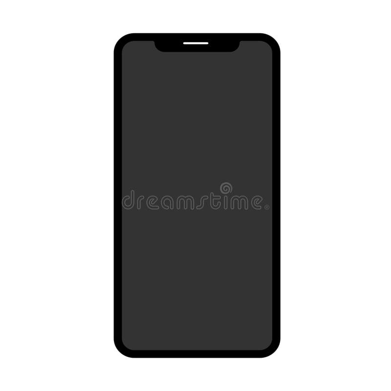 Mobile Phone Icon. Flat Design Style. Vector Illustration. Stock Vector ...