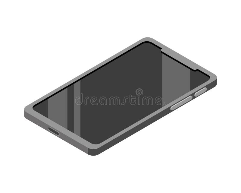Mobile phone icon stock vector. Illustration of telephone - 241686473