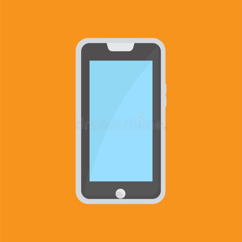 Mobile Phone Icon. Icon Related To Electronic, Technology. Flat Icon ...