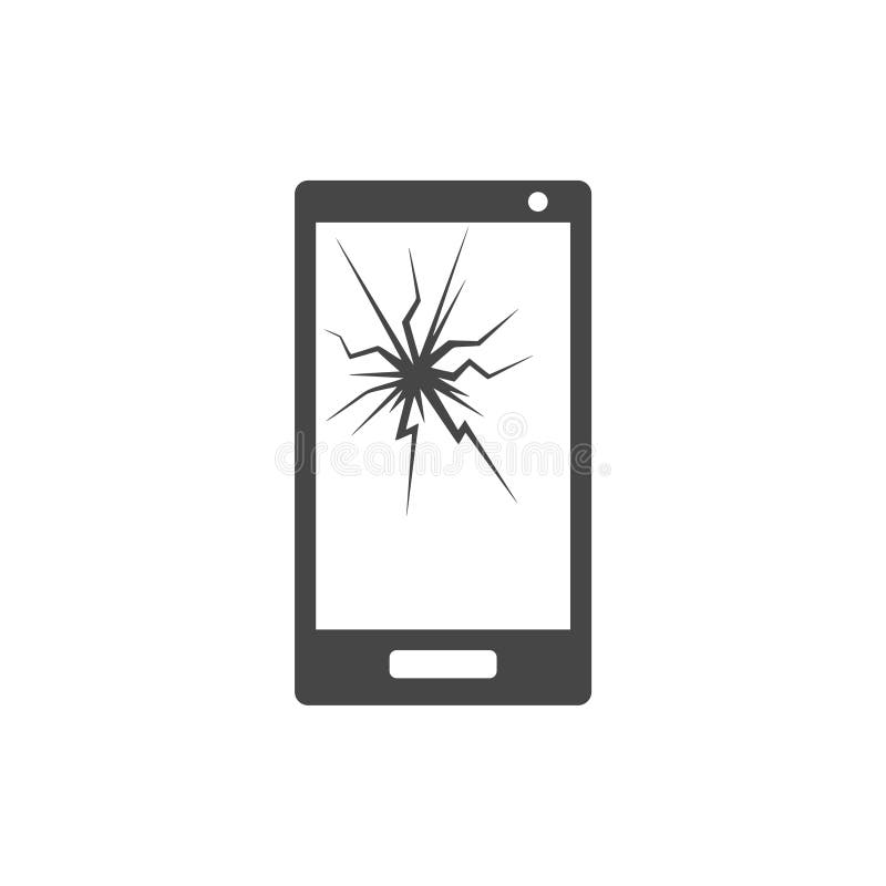 Smashed Screen Stock Illustrations – 486 Smashed Screen Stock ...