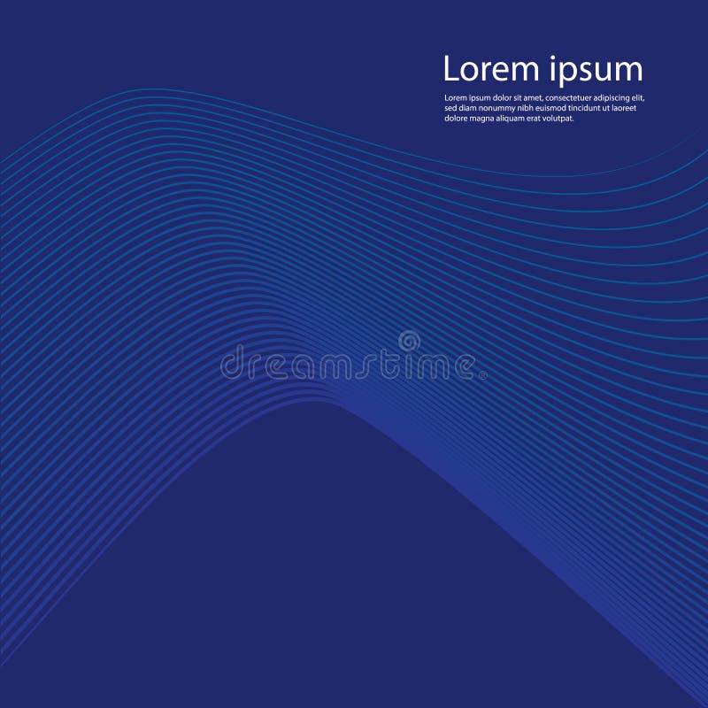 Abstract Wavy Background for Banner, Flyer, Book Cover, Poster. Stock ...