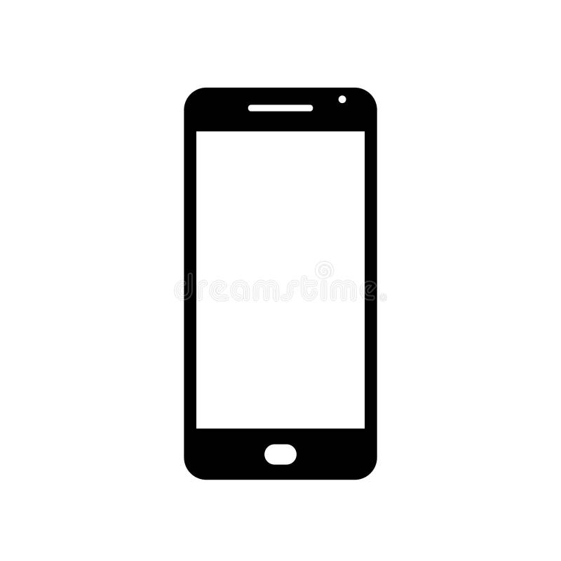 Mobile Phone Icon. Web Design Sign and Infographic Element Stock Vector ...