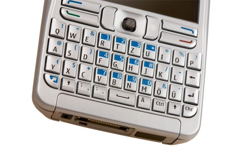 Mobile phone keyboard. stock image. Image of technology - 3959239