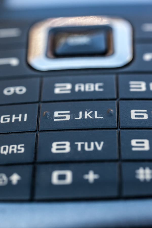 Mobile Phone Keypad Picture. Image: 1056060