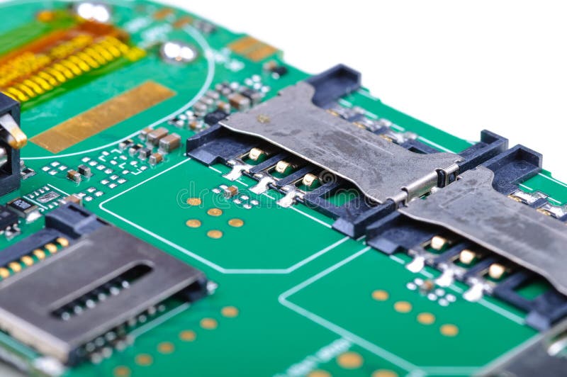 Mobile Phone Repair in Electronic Lab Working Place Stock Image - Image ...