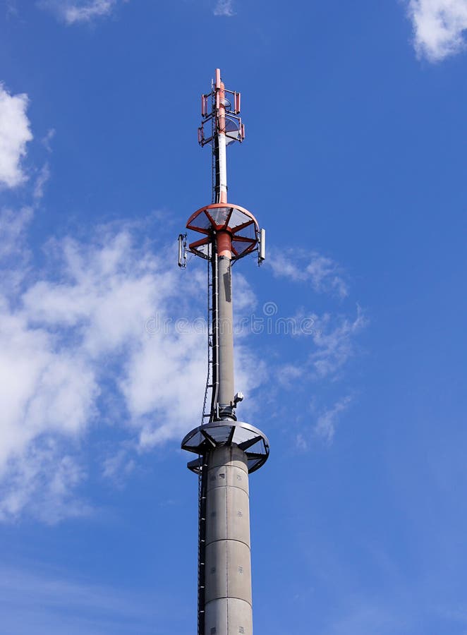 Mobile phone mast stock image. Image of network, contact - 25580337