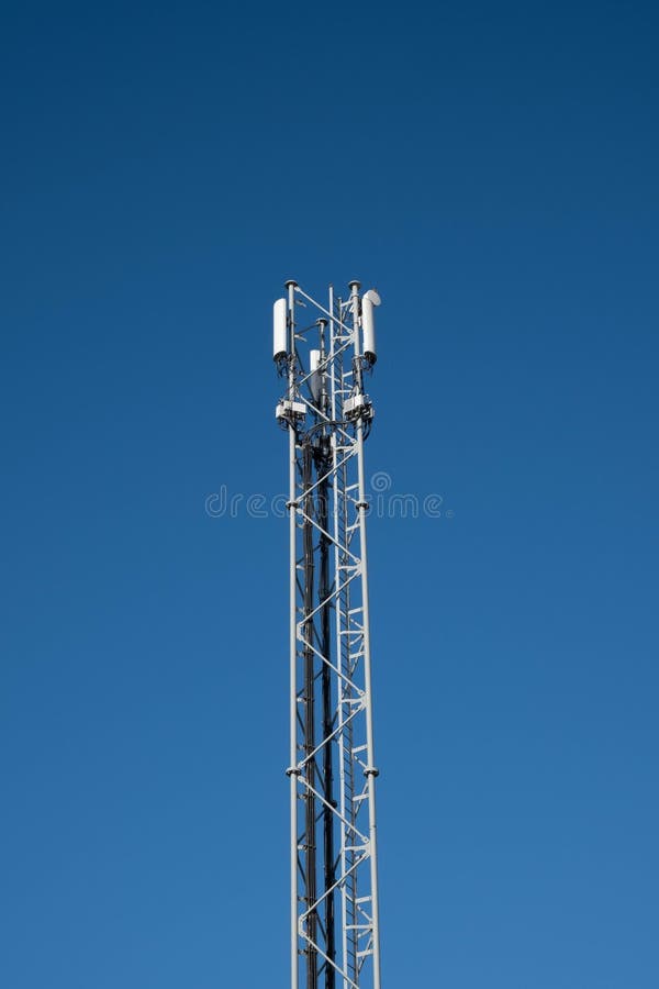 Mobile Phone Mast Ellesmere Port October 2024 Stock Photo - Image of ...