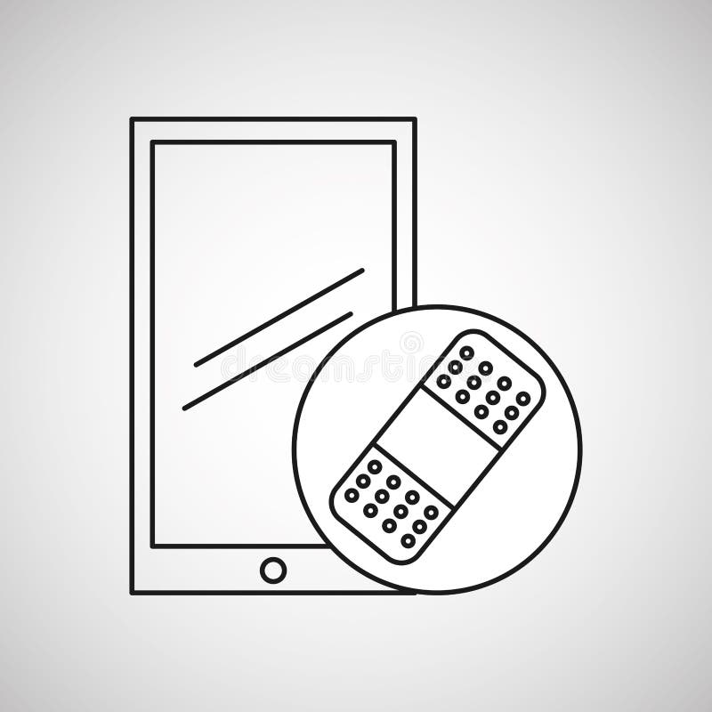 Band Aid Computer Stock Illustrations – 112 Band Aid Computer Stock ...