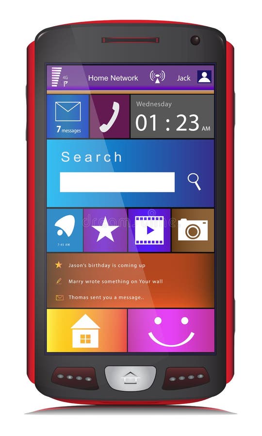 Metro Interface Media stock vector. Illustration of digital - 33867092