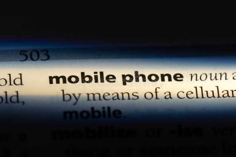 Mobile phone stock image. Image of mobile, book, isolated - 126542099