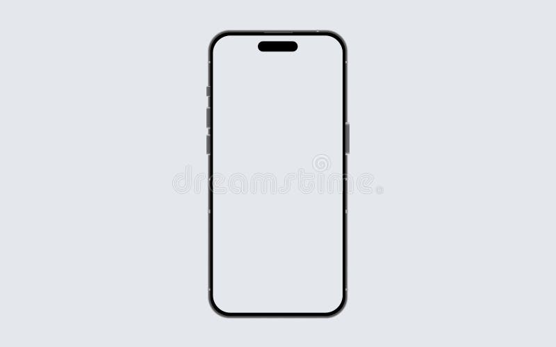 Mobile Phone Mockup, Smartphone Template, Telephone Vector Mock Up ...