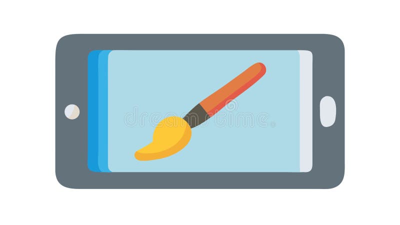Mobile Digital Paint Stock Illustrations – 8,633 Mobile Digital Paint ...
