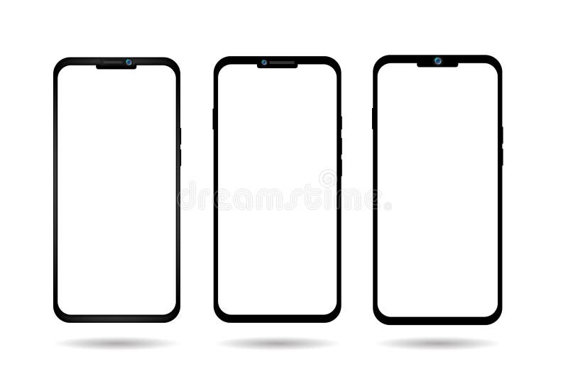 Mobile Phone Png Smartphone Camera Mockup Stock Vector - Illustration ...