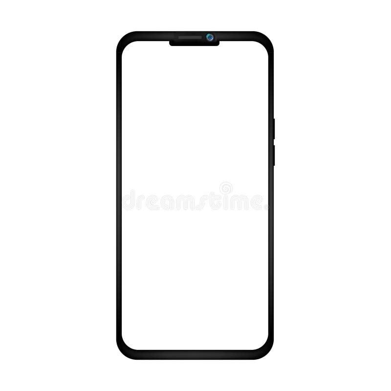 Mobile Phone Png Smartphone Camera Mockup Stock Vector - Illustration ...