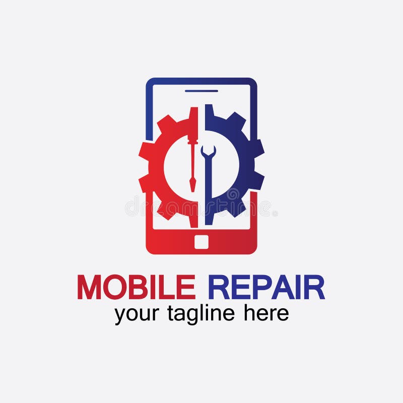Mobile Phone Repair Logo.phone Service Logo, Rhone Repair, Simple ...
