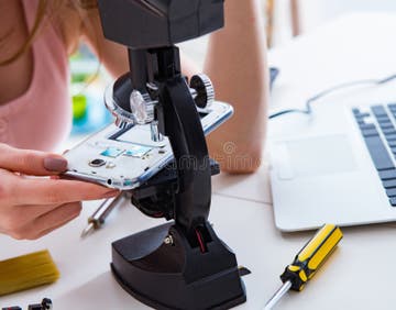 123 Microscope Phone Repair Stock Photos - Free & Royalty-Free Stock ...
