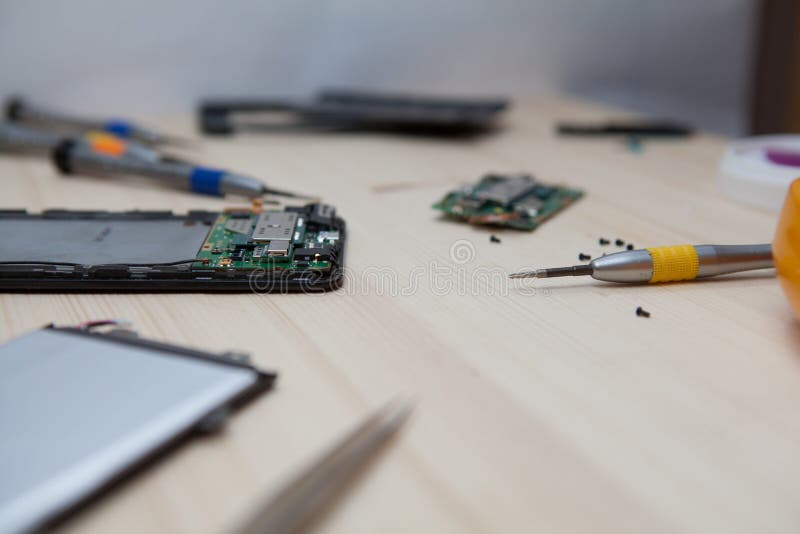 Mobile phone repairing stock image. Image of mobility - 92776059