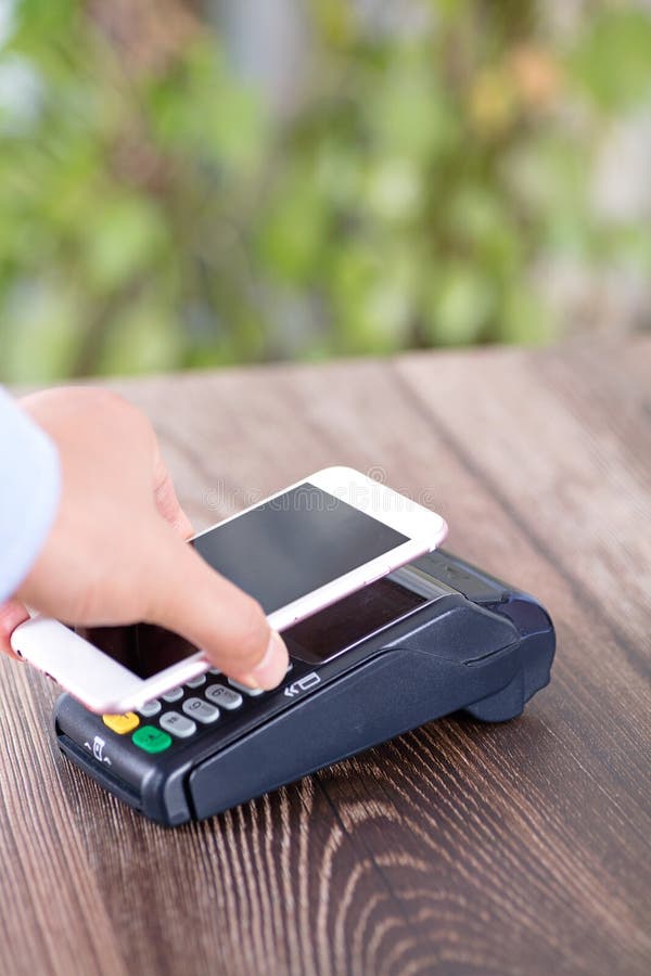 Mobile Phone Scan Code Payment Stock Photo - Image of lifestyle, phone ...