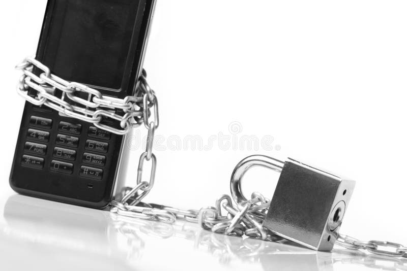 Mobile phone security stock image. Image of executive - 14038685