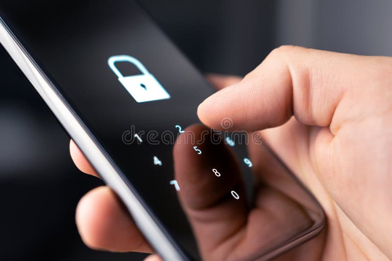 Mobile Phone Security Code, Password Or Lock For Personal Online ... Mobile Phone Security Code, Password Or Lock For Personal Online ...