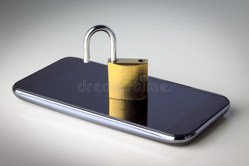 Mobile phone security stock image. Image of security - 70775813