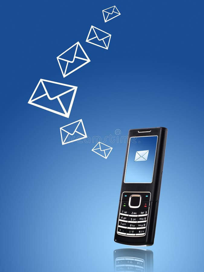SMS sending stock photo. Image of cellphone, call, contact - 3026426