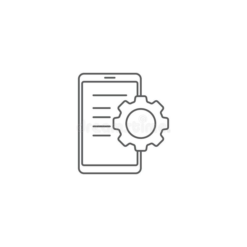 Settings Icon White Stock Illustrations – 25,912 Settings Icon White ...