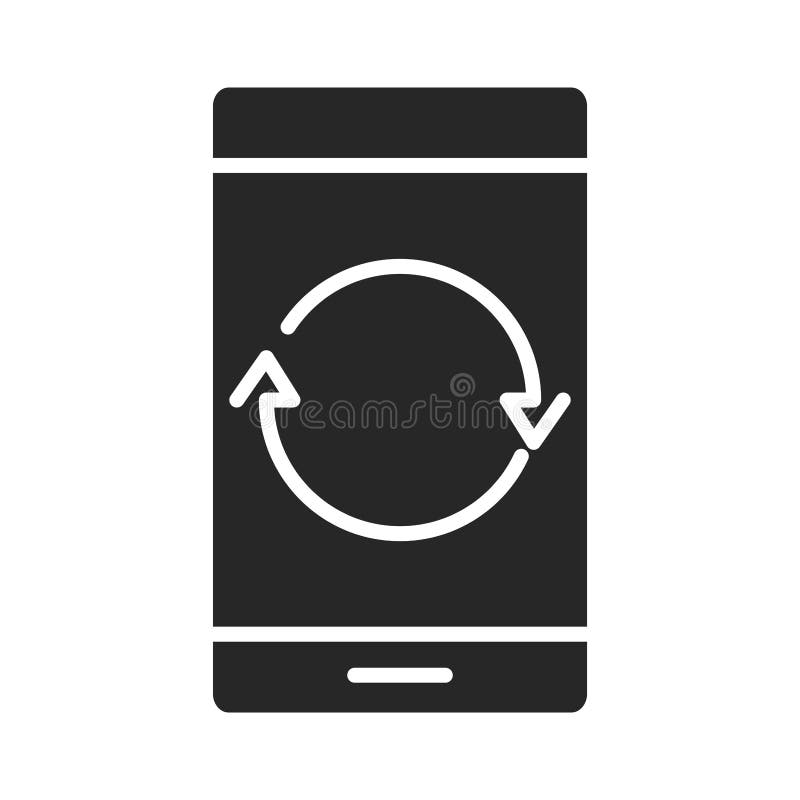 Reload Arrows Icon in Different Style Vector Illustration. Two Colored ...