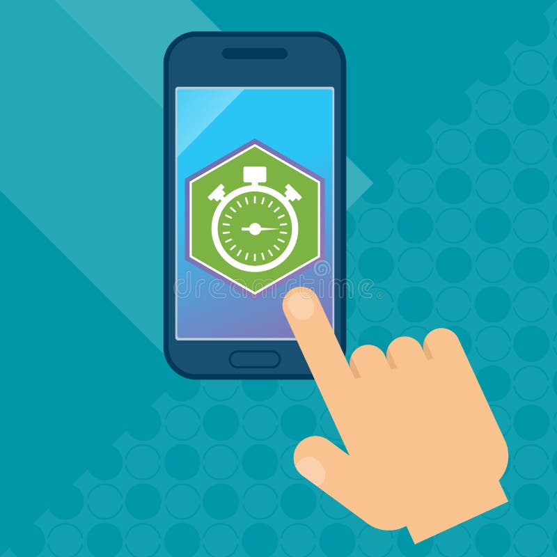 White mobile phone stock vector. Illustration of display - 116309790