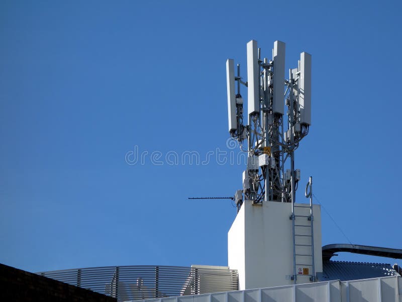 Mobile Phone Tower editorial photography. Image of mobile - 51166457