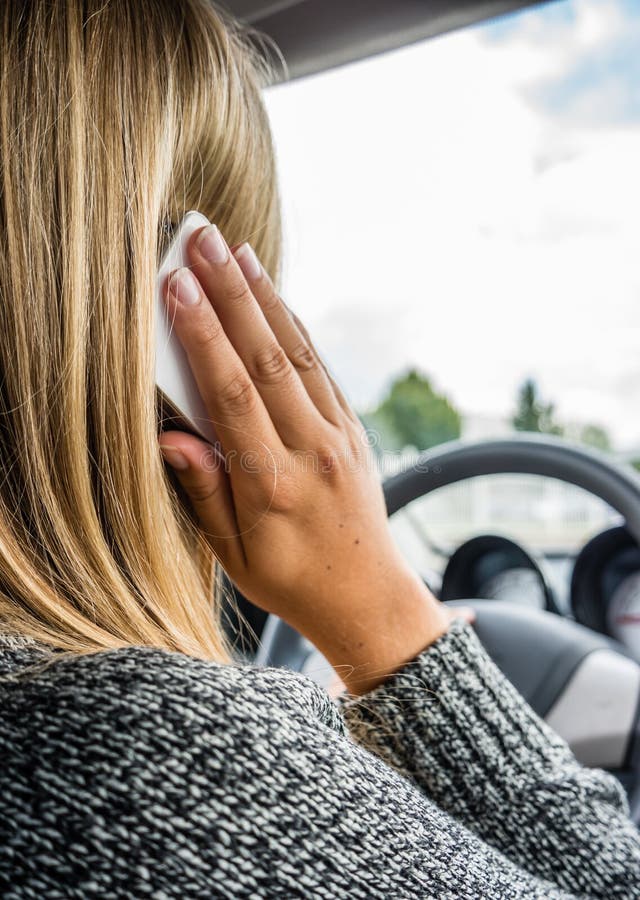 Mobile Phone in the Traffic Stock Photo - Image of life, drive: 194048578