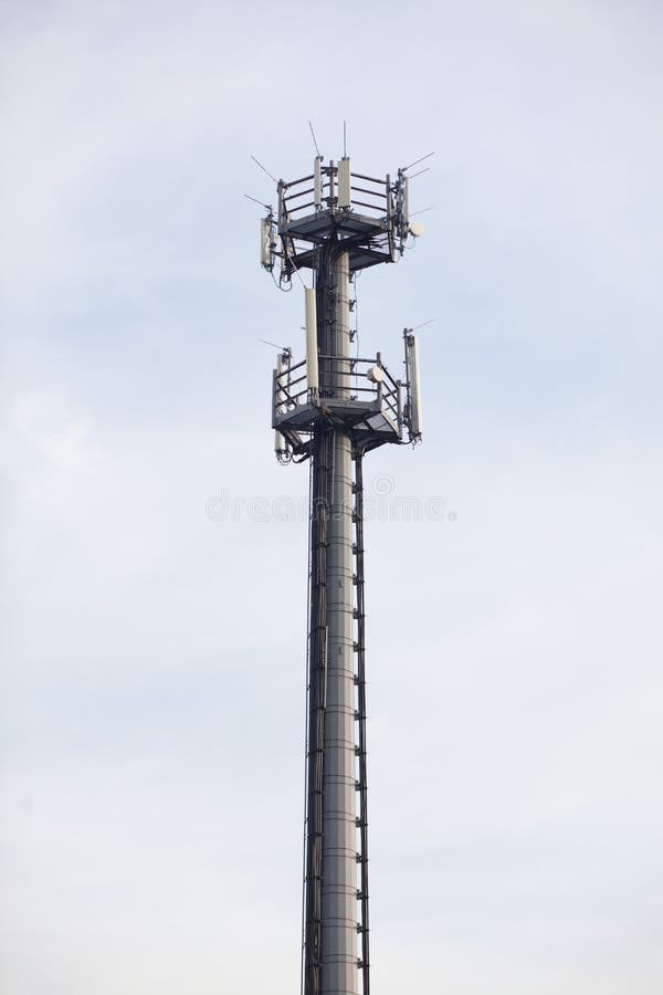 Mobile phone transmitter stock image. Image of communication - 47927911