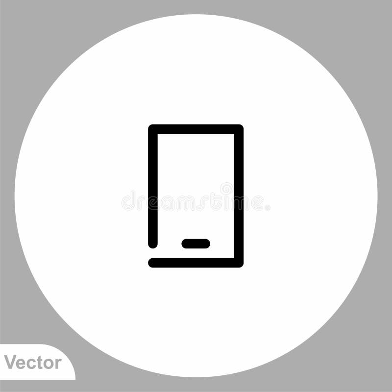 Mobile Phone Icon Sign Vector,Symbol, Logo Illustration for Web and ...
