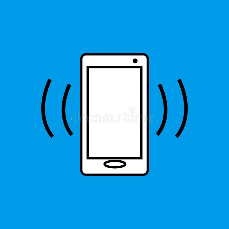 Phone Vibration Icon Stock Illustrations – 767 Phone Vibration Icon ...