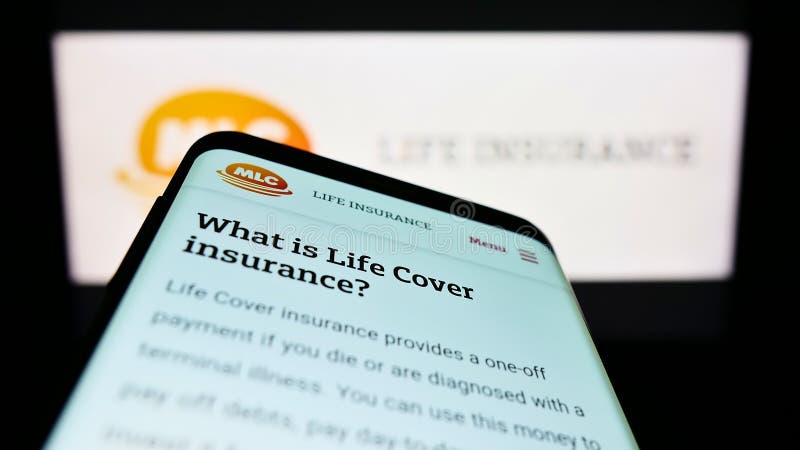 Mobile Phone with Website of Australian Financial Company MLC Limited ... Mobile Phone with Website of Australian Financial Company MLC Limited ...
