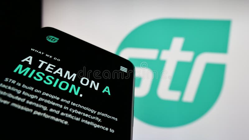 Mobile Phone with Website of Systems and Technology Research LLC (STR ...