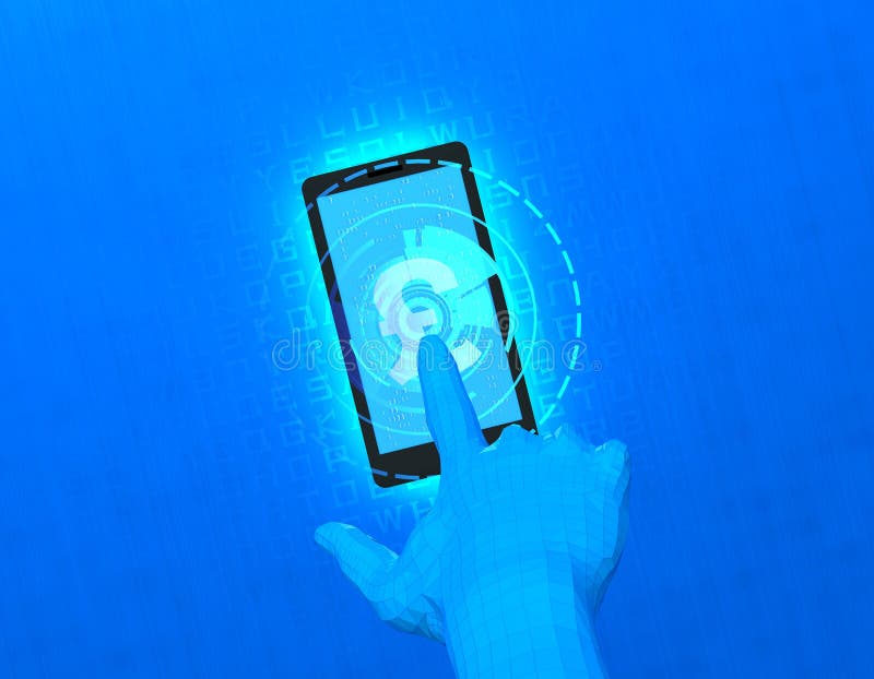 Mobile Phone Wireless Payment and Pound Sign, Wireless Network ...