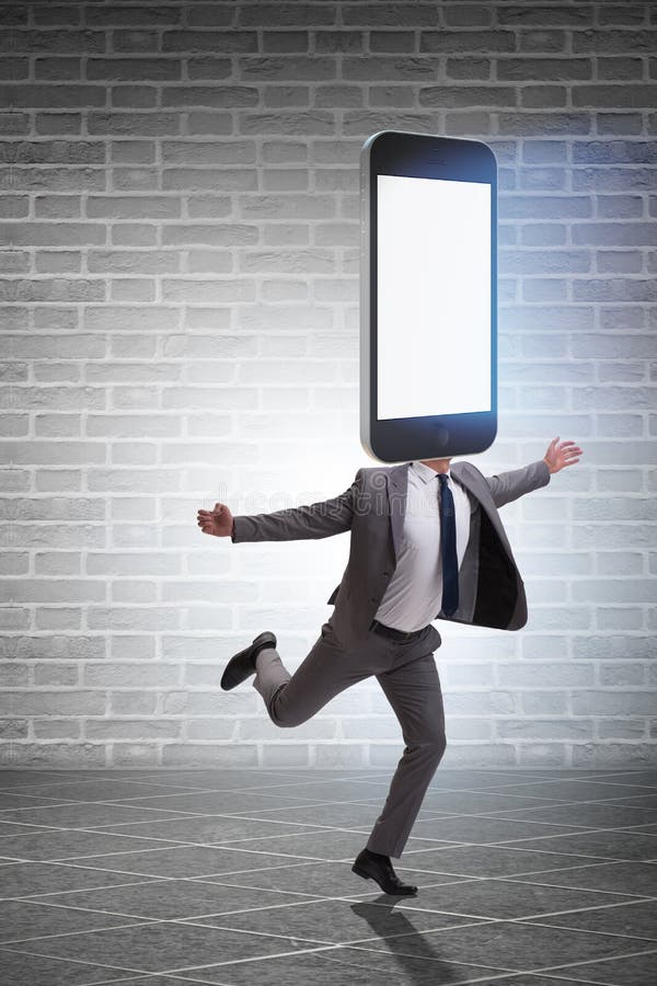 The Mobile Phone Zombie Under the Influence of Smartphone Stock ...