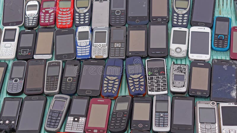 Mobile phones stock image. Image of smart, display, cell - 194088501