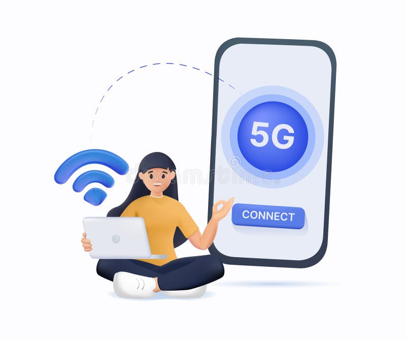 5g Mobile Phones Stock Illustrations – 135 5g Mobile Phones Stock ...