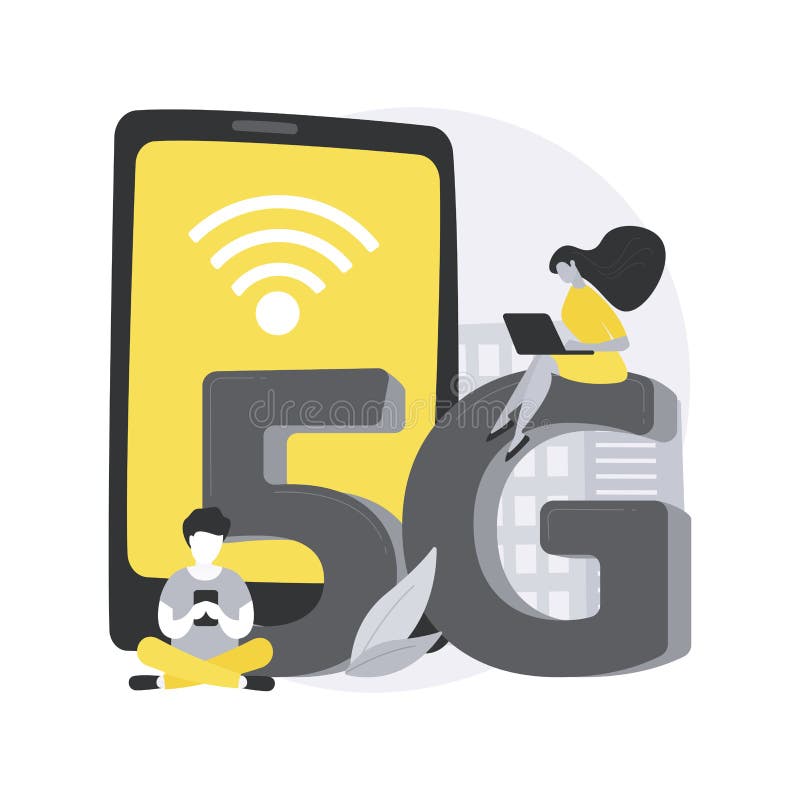 5g Mobile Phones Stock Illustrations – 135 5g Mobile Phones Stock ...