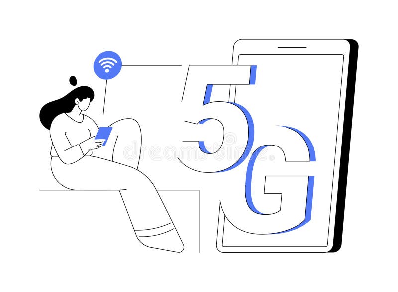 5g Mobile Phones Stock Illustrations – 114 5g Mobile Phones Stock ...