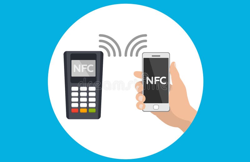 Pos Terminal with Paypass. Contactless Purchase by Card or Digital ...